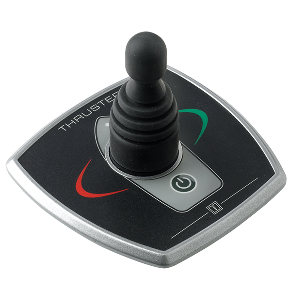 Vetus aluminium control panel with joystick for bow or stern thruster ...