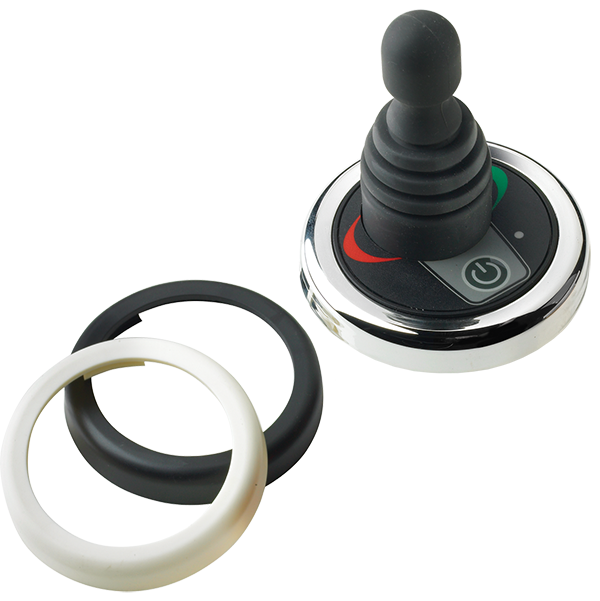 Vetus round control panel with joystick for bow or stern thruster ...