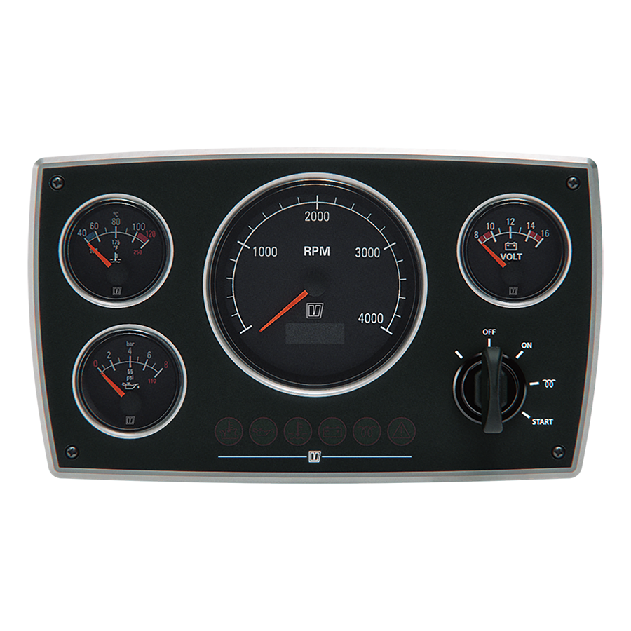 Vetus engine instrument panel MPA34KBS – Vetus online